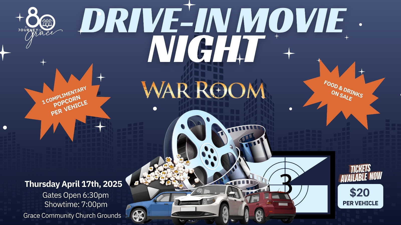 Grace Community Church | Drive-In Movie Night